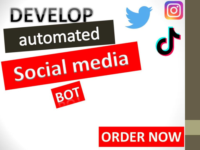 Create automated tiktok streaming bot, upload bot, instagram, twitch ... Create automated tiktok streaming bot, upload bot, instagram, twitch ...