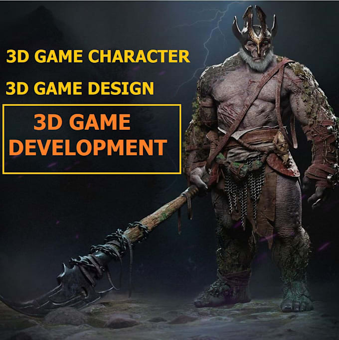 Create 3d game model, 3d video game, 3d game development and ...