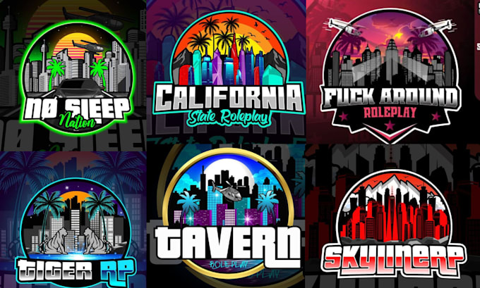 Do professional roleplay logo for fivem and discord for you by ...