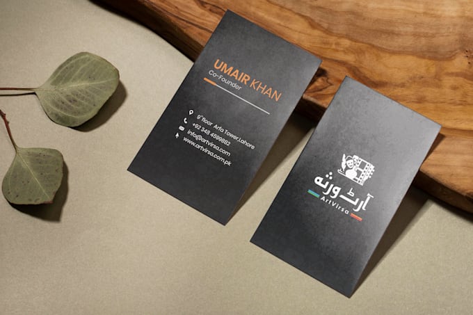 Design minimalist and unique card design by Sehar_abid | Fiverr