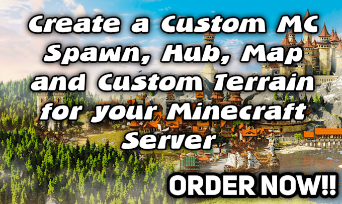Create a custom mc spawn, hub, map and custom terrain for your ...