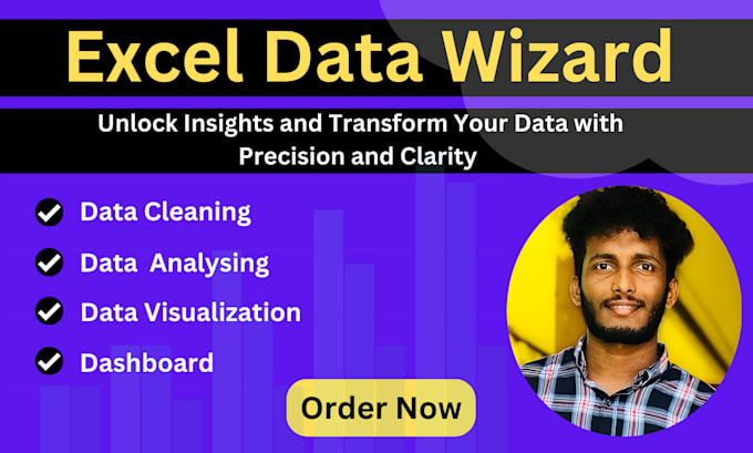 Do data cleaning data analysis and data visualization on excel by Vishnu783 | Fiverr