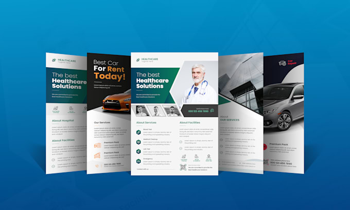 Design business flyer, one pager, leaflet and poster by Designer6462 ...