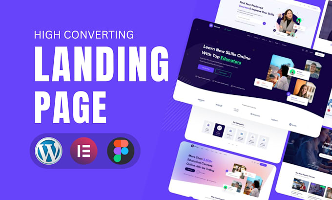 Build wordpress landing page design quality squeeze page design using ...