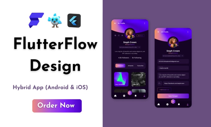 Be flutterflow front end and backend app development flutter by Milea ... Be flutterflow front end and backend app development flutter by Milea ...