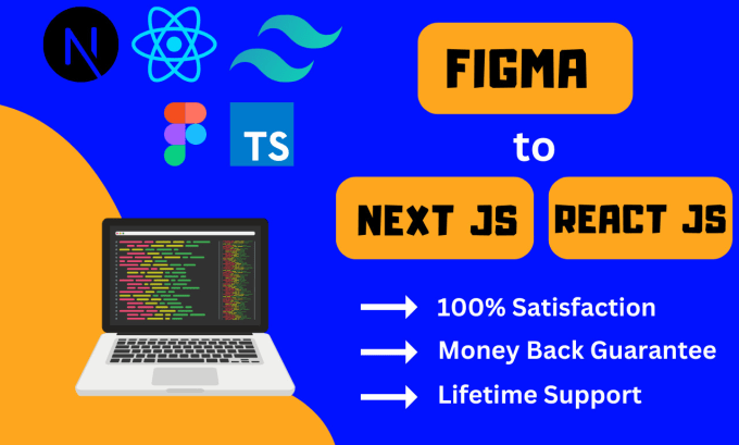 Convert Figma To React Js Or Next Js Website With Typescript And Tailwind Css By Junaidharal5