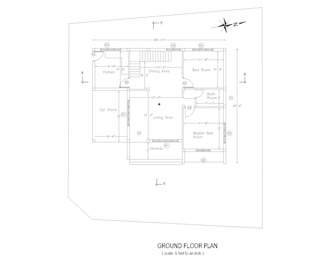 Redraw floor plan, elevation, section and shop drawings by Roshanwickramas | Fiverr