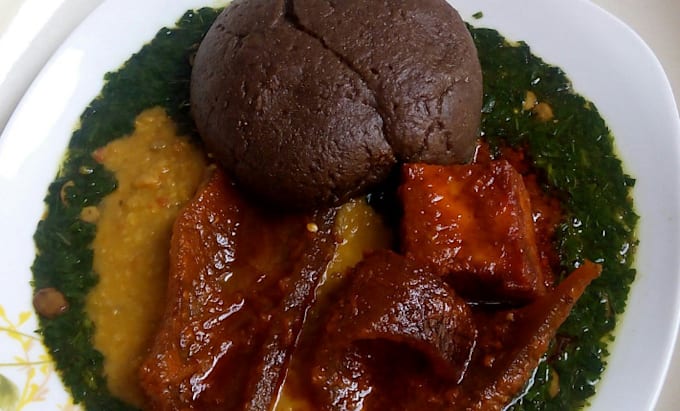 Make amala with ewedu soup by Millslexa | Fiverr