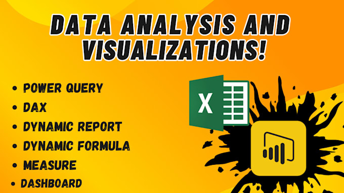 Create Interactive Excel And Power Bi Dashboards And Visualizations By