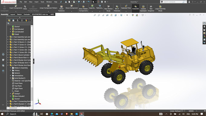 Design a 3d model and 2d drawings using solidworks and autocad by ...