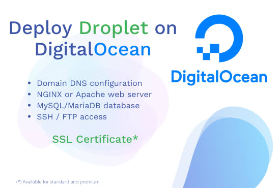 Setup your droplet on digitalocean by Marrouchi | Fiverr