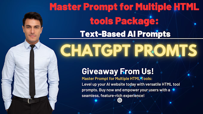 Provide you master prompts for multiple html tools by Bitturathod | Fiverr