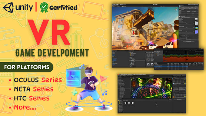 Design and develop custom vr games and applications in unity by ...
