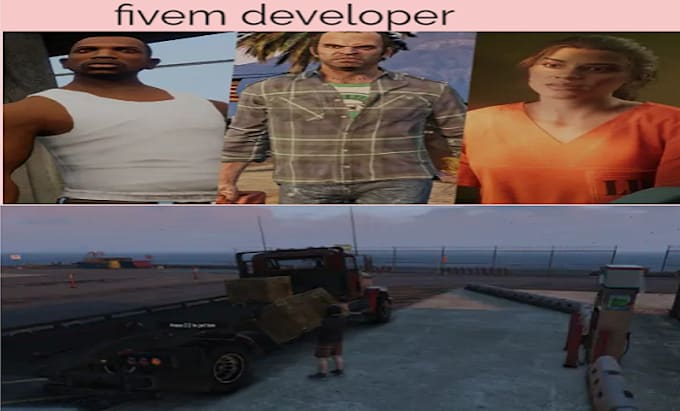 Create you fivem trailer, fivem logo, fivem script, gta, by Taiwo ...