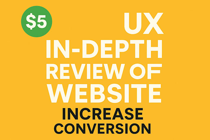 Review your website ux by M_aqeel96 | Fiverr
