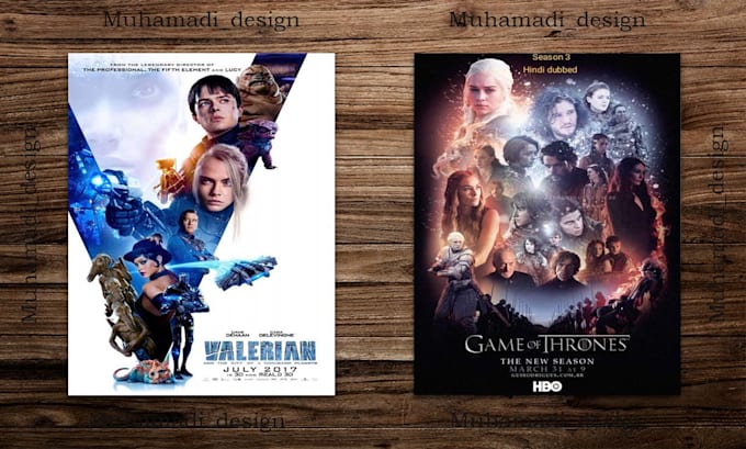 Create professional and attractive movie or film poster design by ...