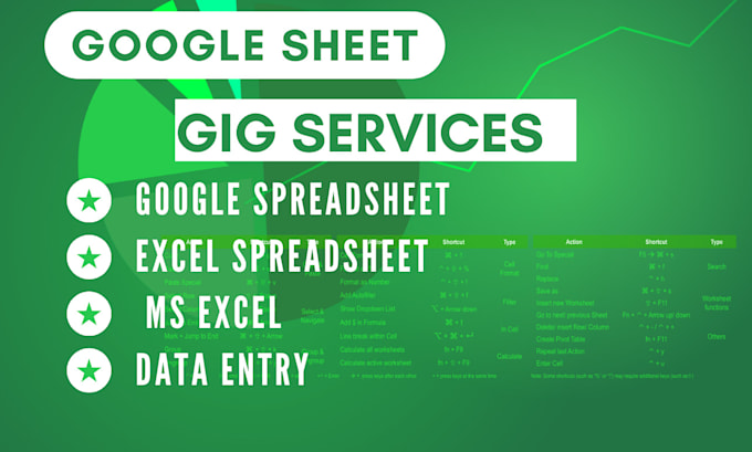 Create google sheet, spreadsheet and excel spreadsheet by Justinbo58 | Fiverr