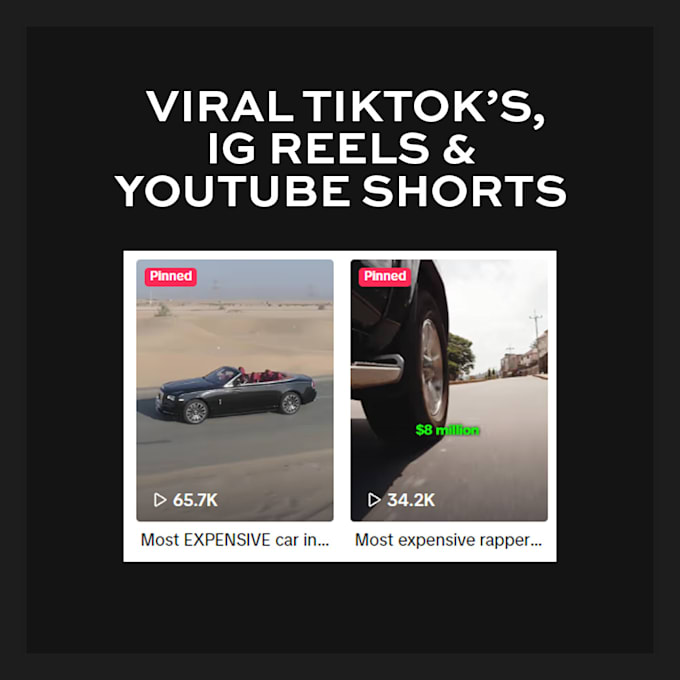 Create viral short form content for tiktok, youtube shorts and ...