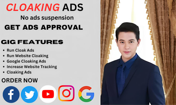 Führen sie cloak-anzeigen, anzeigen-cloaking, google-anzeigen-cloaking ...