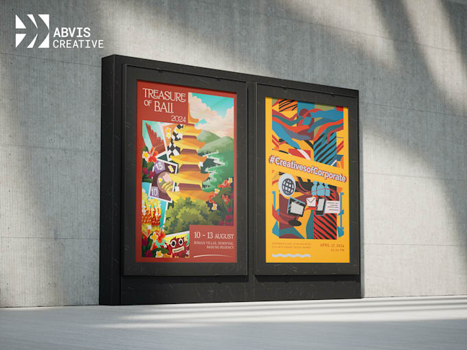 Design your captivating illustrative poster by Abvis_creative | Fiverr