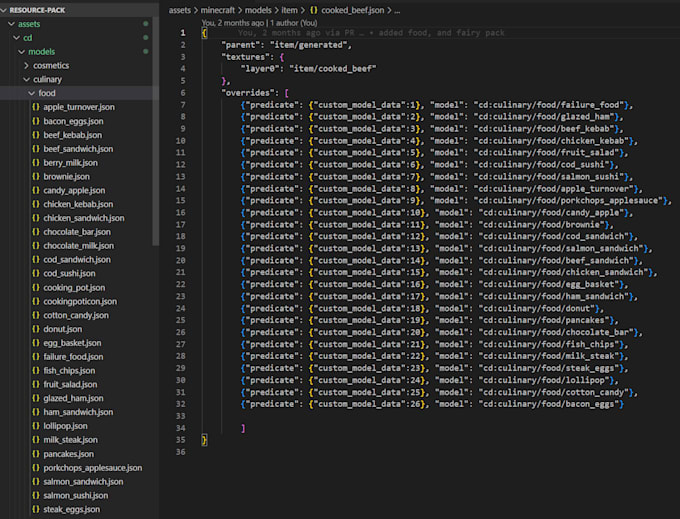 Create a java resource pack for you by Williambrigg154 | Fiverr