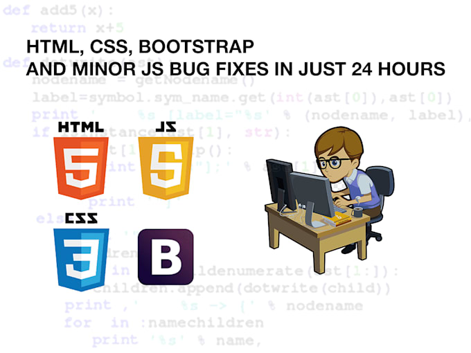 Fix Html Css And Bootstrap Issues By Henritoukkari Fiverr