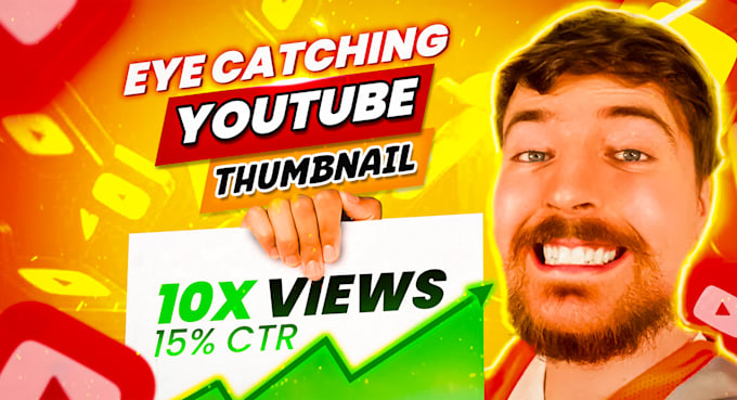 Create eye catching and amazing youtube thumbnail design by ...