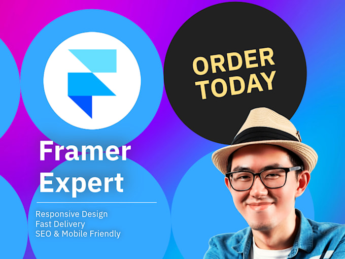 Design and build website as framer expert include figma convert and ...