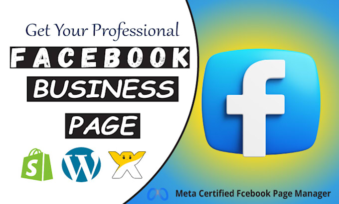 Create impressive professional facebook business page setup by ...