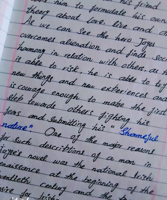 Handwritten letters,notes or cards by Samreenazam007 | Fiverr