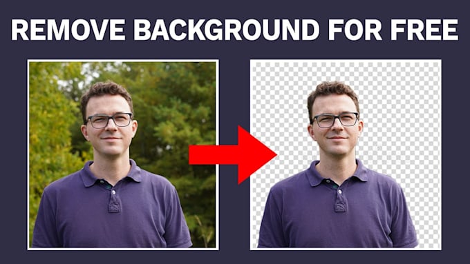 Do background removal, cut out image, make white or transparent bg by ...