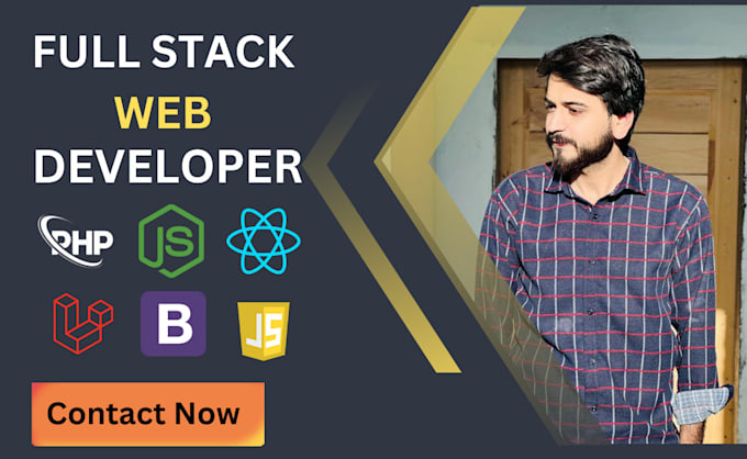 Be full stack web and software developer build applications by Zarifbaloch548 | Fiverr