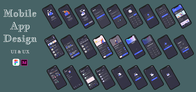 Do a creative mobile app design uiux by Rumanadil | Fiverr