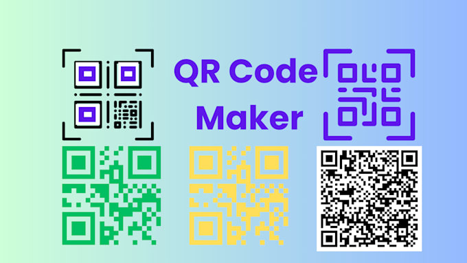 Diseñe el código qr personalizado del mejor color, creador de códigos qr