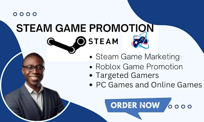 Do steam game promotion, roblox game, steam game, game promotion, steam ...