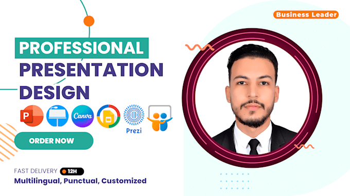 Create professional presentation in powerpoint prezi canva etc by Businessleader1 | Fiverr