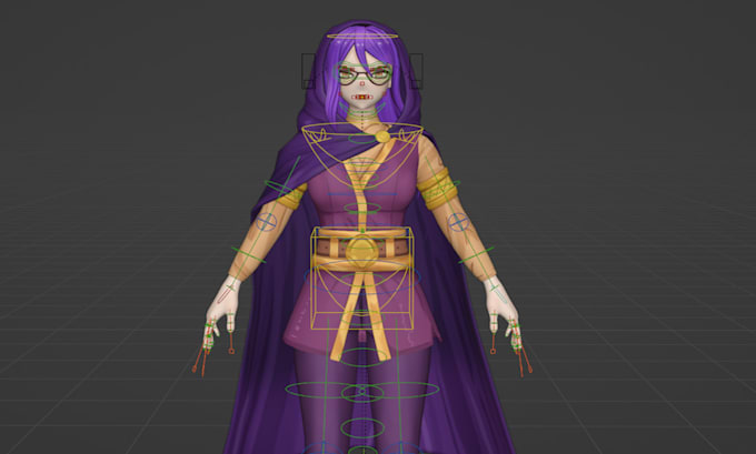 Rig Your 3d Character In Blender By Formshub Fiverr 