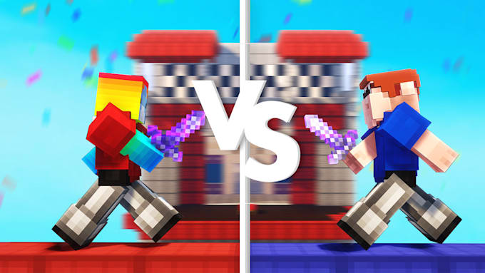 Create a custom professional minecraft thumbnail by Obvanson | Fiverr