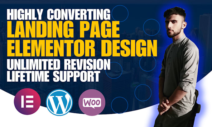 Design a highly converting landing page using elementor, responsive design by Wraith_slayer | Fiverr