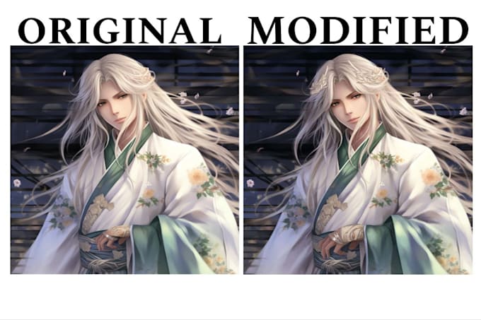 Modify an ai generated drawing for you by Esca_da | Fiverr