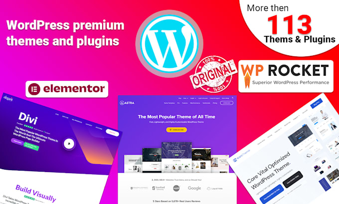 Activate genuine wordpress premium themes and plugins by Wahednur | Fiverr