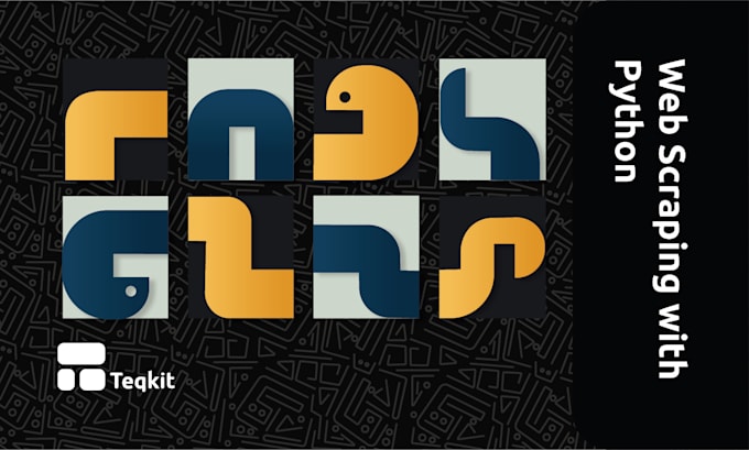 Do python web scraping including data, image, video, or text, from any ...