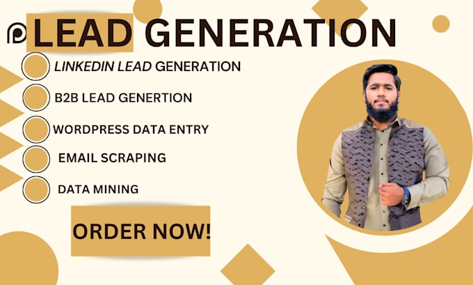 Do data entry, linkedin leads, b2b leads generation, wordpress data ...