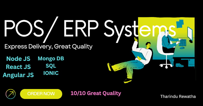 Make pos sytems and erp systems by Seek_the_freak | Fiverr