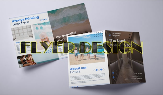 Design a5 flyer or brochure for you by Hamzafarzand444 | Fiverr