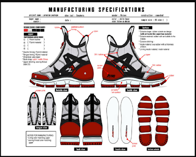 Design custom,trendy shoes, footwear and sneaker according to wish by ...
