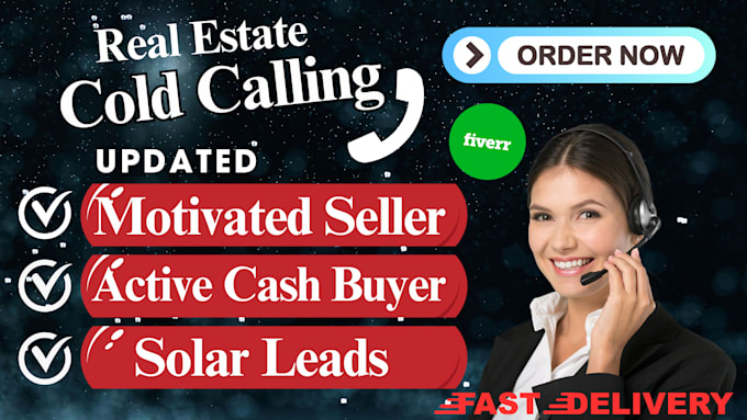 Do wholesale cold call motivated seller cash buyer solar leads skip tracing list by Quality ...