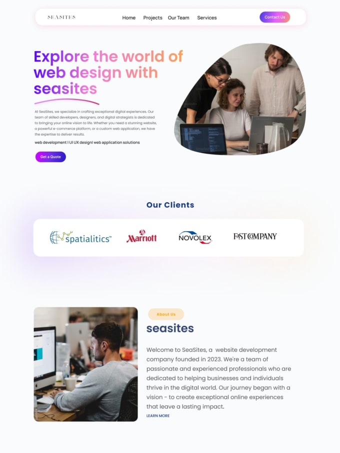 Create fully functional website by Seasites | Fiverr Create fully functional website by Seasites | Fiverr