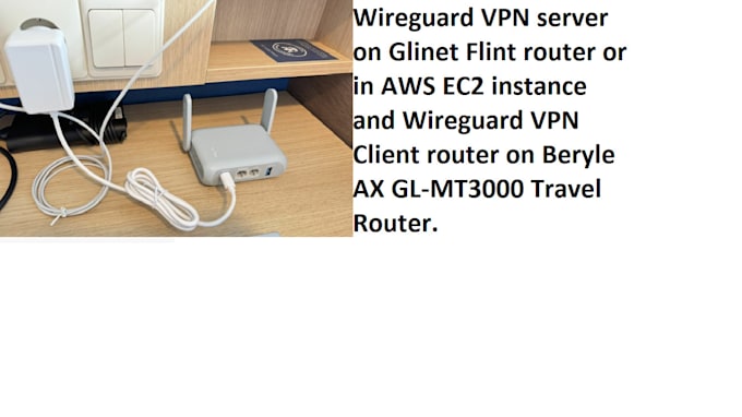 Configure wireguard server on glinet router client glinet travel router ...