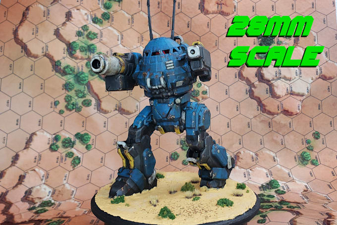 Build and paint your large scale battletech model by Thurstonstudios ...